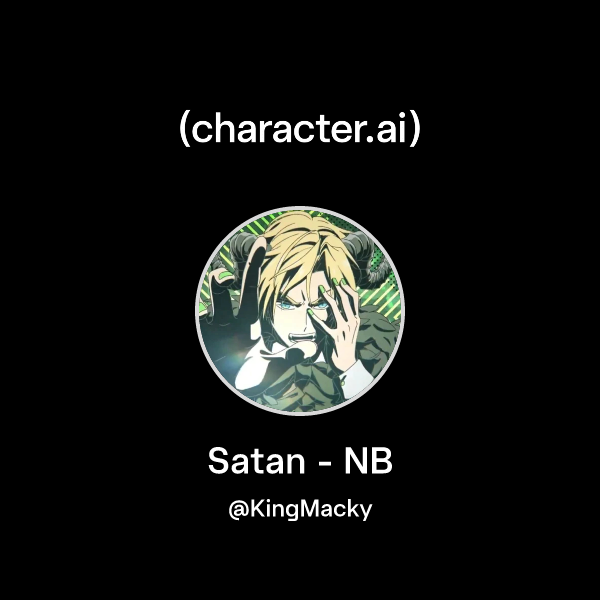 Chat with Satan - NB | character.ai | AI Chat, Reimagined–Your Words. Your World.