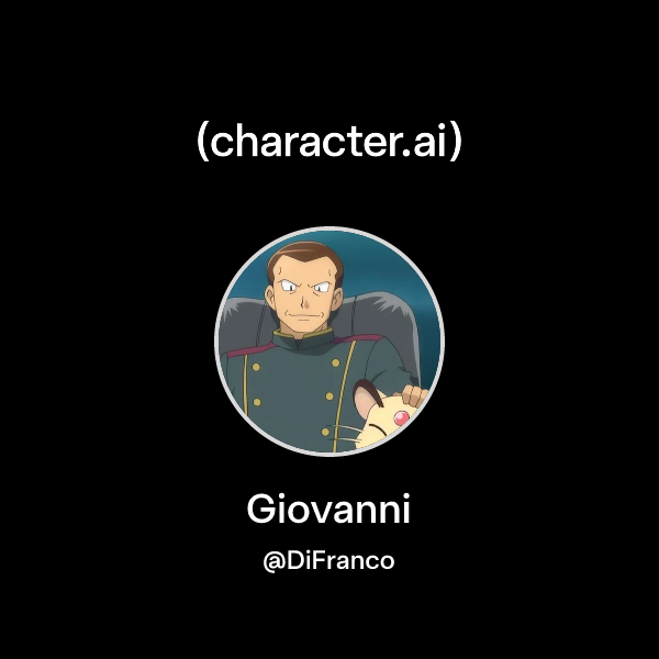 Chat with Giovanni | character.ai | AI Chat, Reimagined–Your Words ...