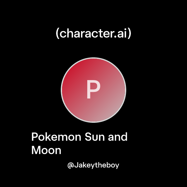 Chat with Pokemon Sun and Moon | character.ai | AI Chat, Reimagined ...