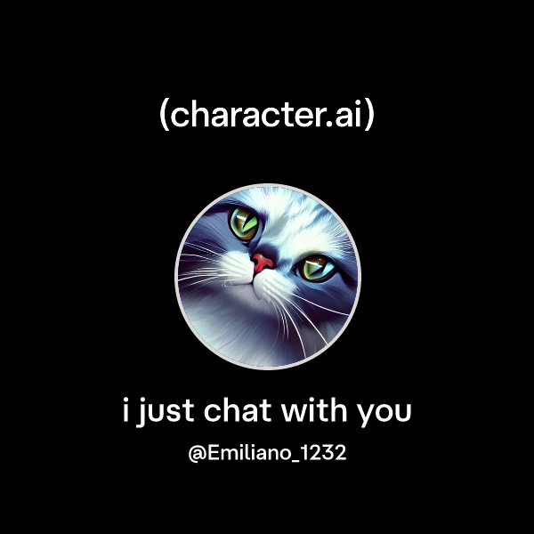 Chat with i just chat with you | character.ai | AI Chat, Reimagined ...