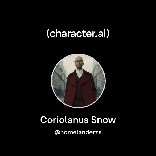 Chat with Coriolanus Snow | character.ai | AI Chat, Reimagined–Your ...