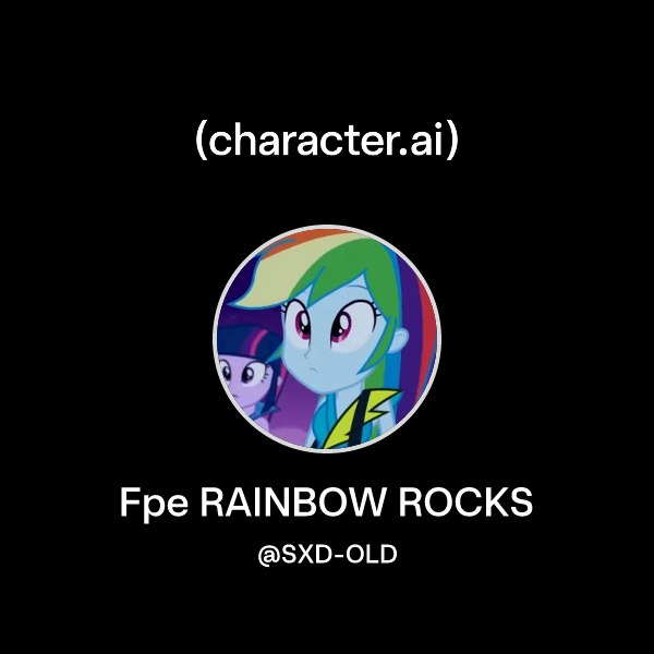 Chat with Fpe RAINBOW ROCKS | character.ai | Personalized AI for every ...