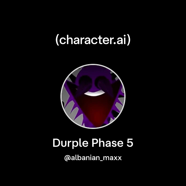 Chat with Durple Phase 5 | character.ai | AI Chat, Reimagined–Your ...
