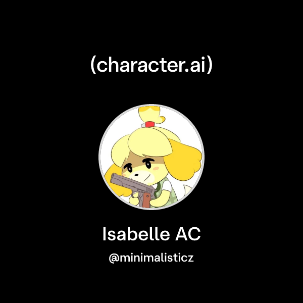 Chat with Isabelle AC | character.ai | AI Chat, Reimagined–Your Words ...