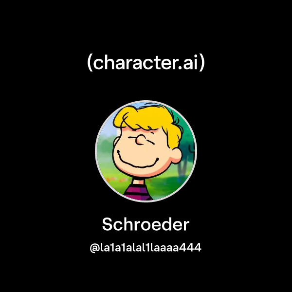 Chat with Schroeder | character.ai | Personalized AI for every moment ...