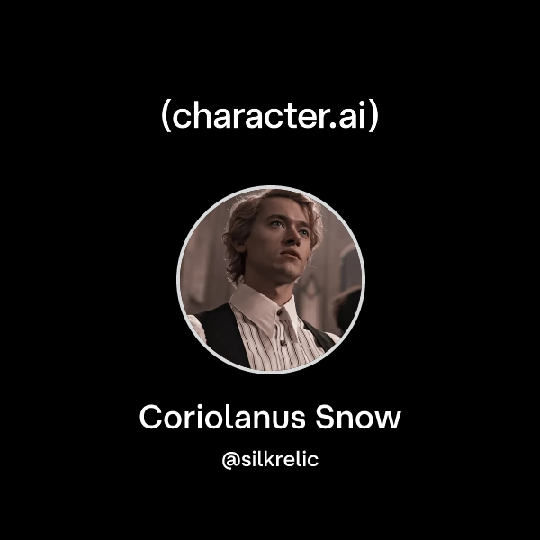 Chat with Coriolanus Snow | character.ai | AI Chat, Reimagined–Your ...
