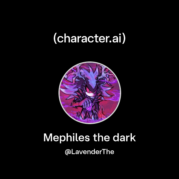 Chat with Mephiles the dark | character.ai | AI Chat, Reimagined–Your ...