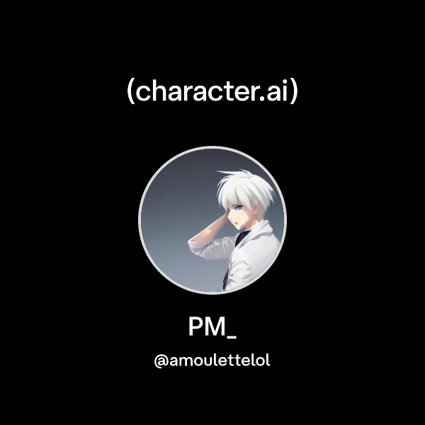 Chat with PM_ | character.ai | Personalized AI for every moment of your day