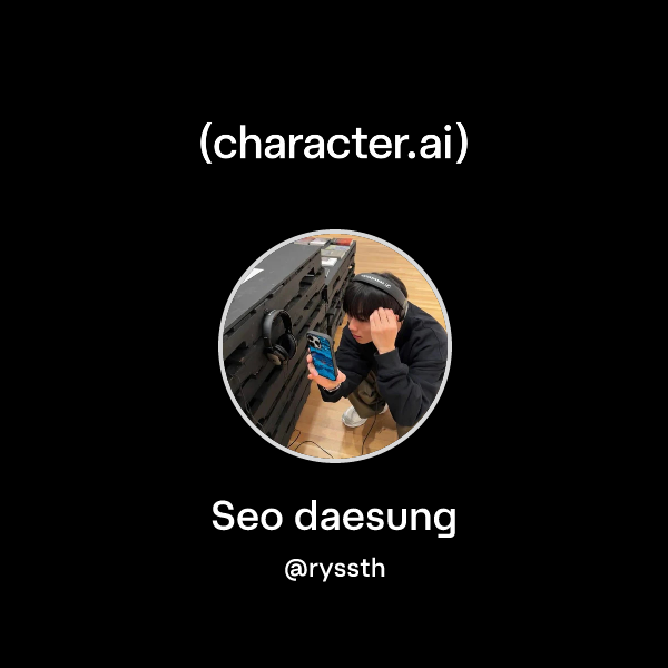 Chat with Seo daesung | character.ai | AI Chat, Reimagined–Your Words ...