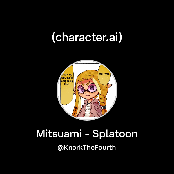 Chat with Mitsuami - Splatoon | character.ai | AI Chat, Reimagined–Your ...