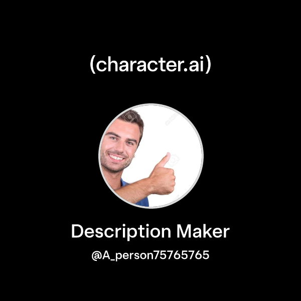 Chat with Description Maker | character.ai | AI Chat, Reimagined–Your ...