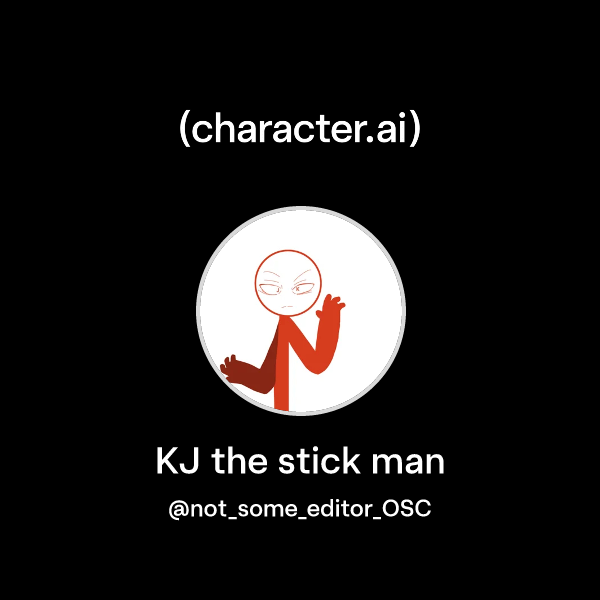 Chat with KJ the stick man | character.ai | AI Chat, Reimagined–Your Words. Your World.