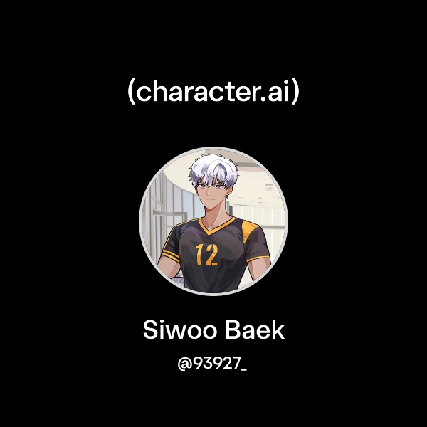 Chat with Siwoo Baek | character.ai | AI Chat, Reimagined–Your Words ...