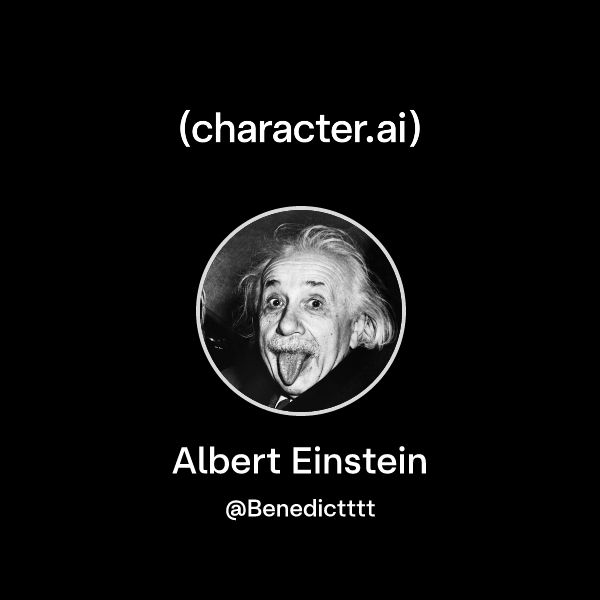 Chat with Albert Einstein | character.ai | Personalized AI for every moment of your day
