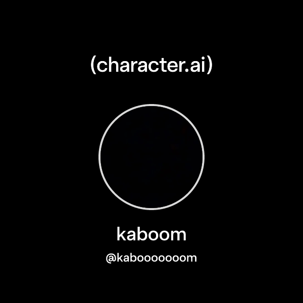 Chat with kaboom | character.ai | AI Chat, Reimagined–Your Words. Your ...