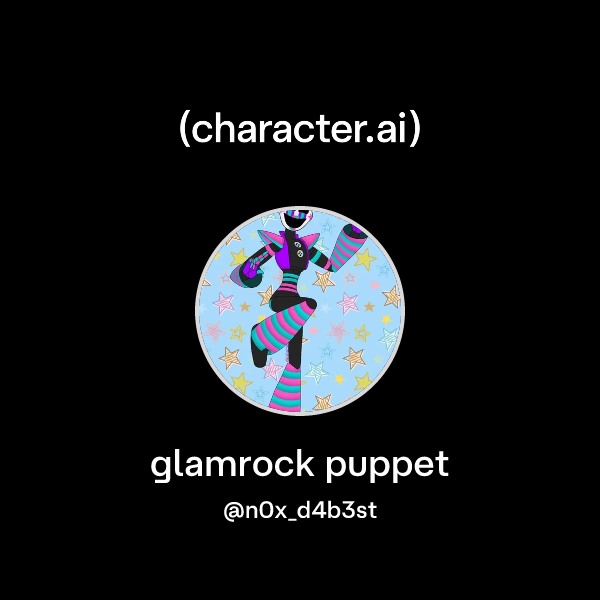 Chat with glamrock puppet | character.ai | AI Chat, Reimagined–Your ...