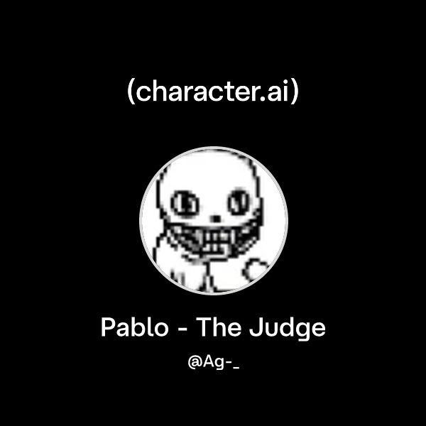 Chat with Pablo - The Judge | character.ai | AI Chat, Reimagined–Your ...