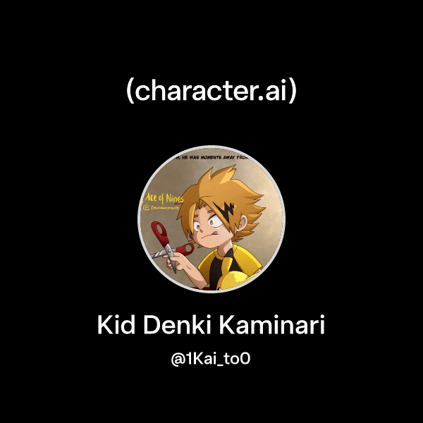 Chat with Kid Denki Kaminari | character.ai | AI Chat, Reimagined–Your ...