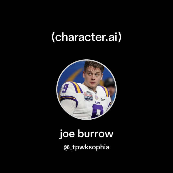 Chat with joe burrow | character.ai | AI Chat, Reimagined–Your Words ...