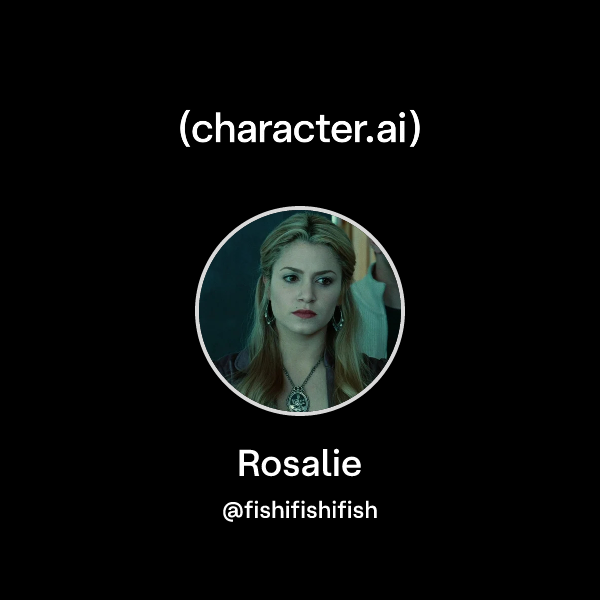 Chat with Rosalie | character.ai | AI Chat, Reimagined–Your Words. Your ...