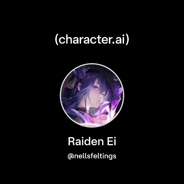 Chat with Raiden Ei | character.ai | AI Chat, Reimagined–Your Words ...