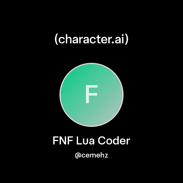 Chat with FNF Lua Coder | character.ai | AI Chat, Reimagined–Your Words. Your World.