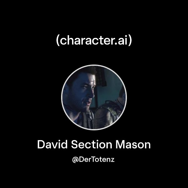 Chat with David Section Mason | character.ai | AI Chat, Reimagined–Your ...