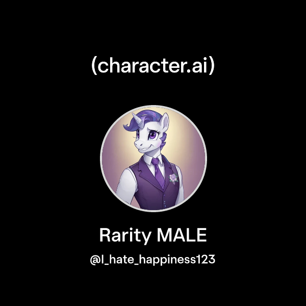 Chat with Rarity MALE | character.ai | AI Chat, Reimagined–Your Words ...