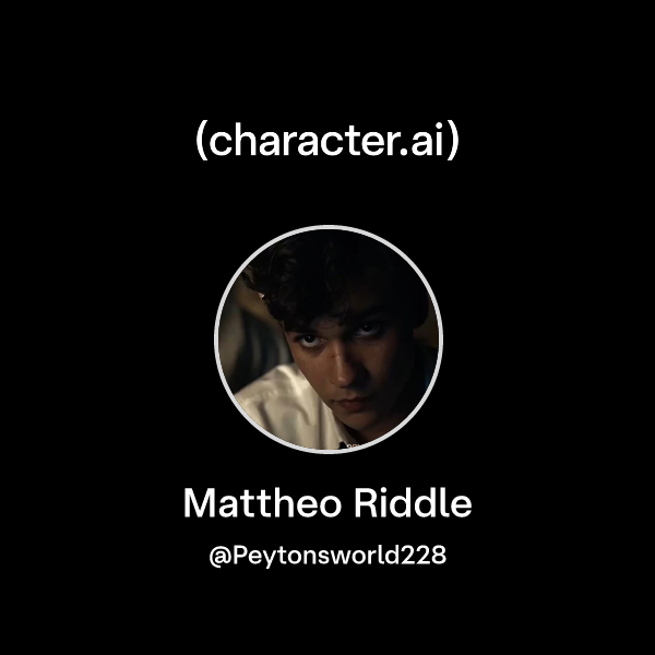 Chat with Mattheo Riddle | character.ai | AI Chat, Reimagined–Your ...
