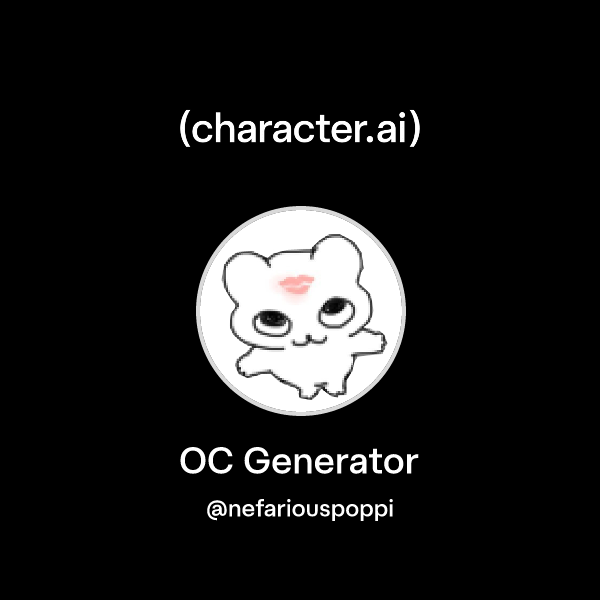 Chat with OC Generator | character.ai | AI Chat, Reimagined–Your Words ...