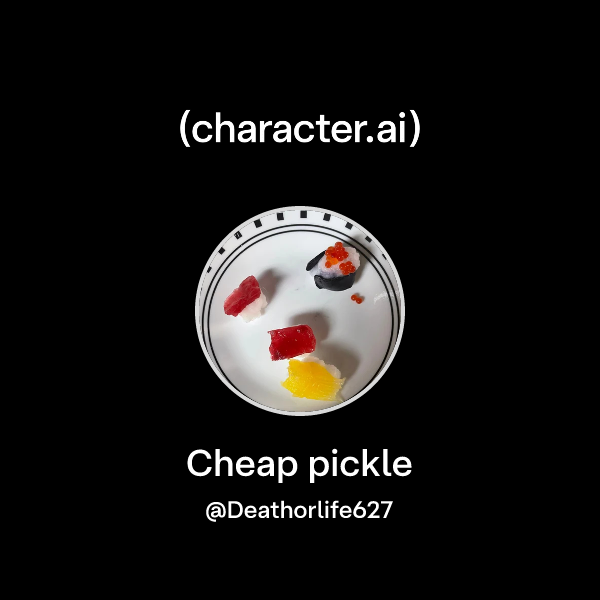Chat with Cheap pickle | character.ai | Personalized AI for every ...