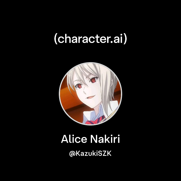 Chat with Alice Nakiri | character.ai | AI Chat, Reimagined–Your Words ...