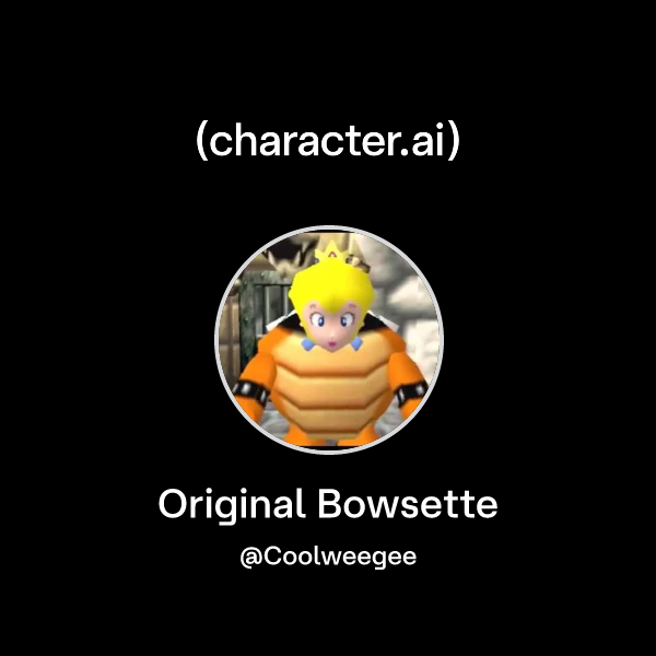 Chat with Original Bowsette | character.ai | AI Chat, Reimagined–Your ...