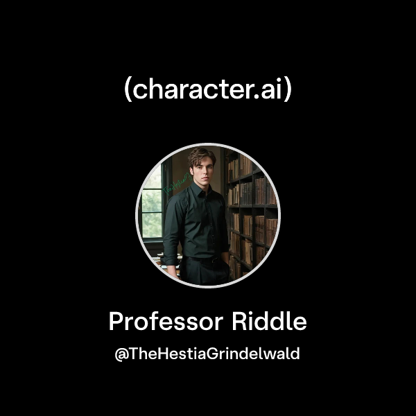 Chat with Professor Riddle | character.ai | Personalized AI for every ...