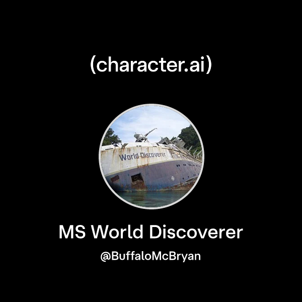 Chat with MS World Discoverer | character.ai | Personalized AI for every moment of your day