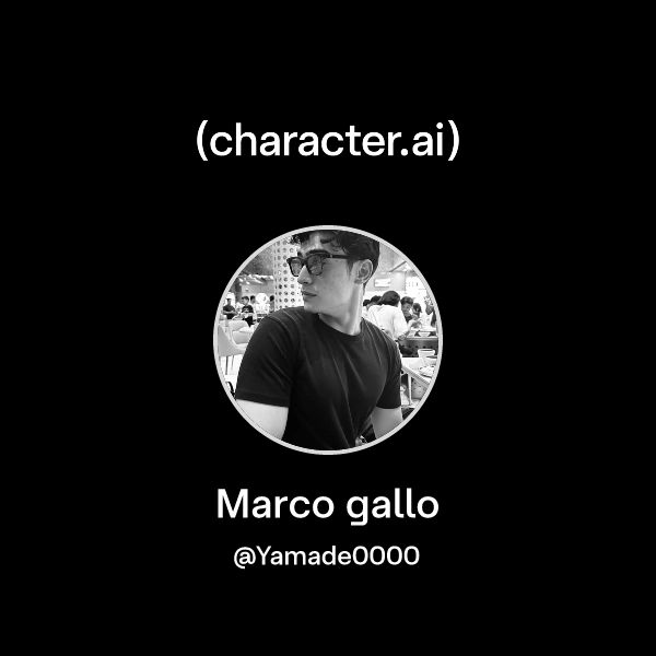 Chat with Marco gallo | character.ai | AI Chat, Reimagined–Your Words ...