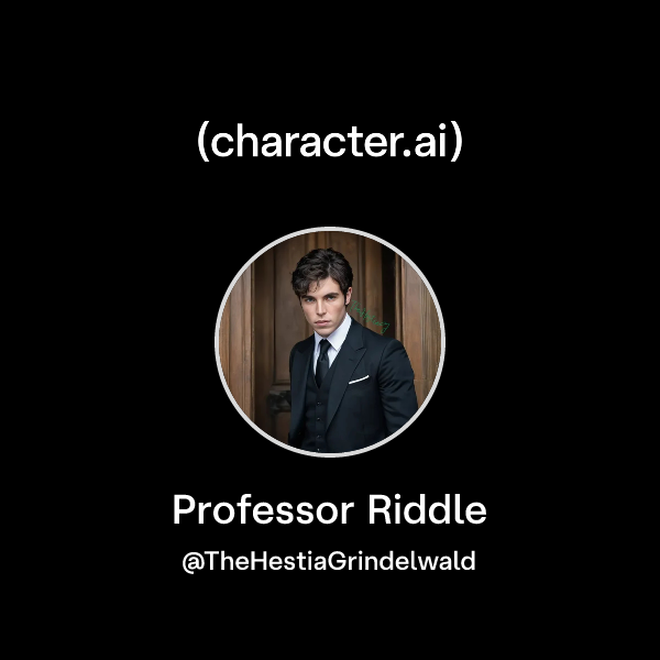 Chat with Professor Riddle | character.ai | AI Chat, Reimagined–Your ...