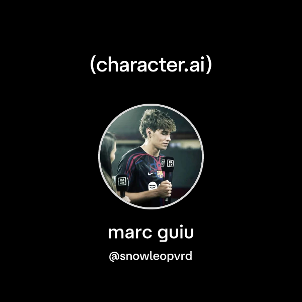 Chat with marc guiu | character.ai | AI Chat, Reimagined–Your Words ...