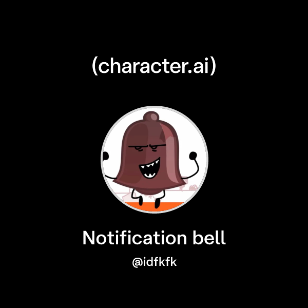 Chat with Notification bell | character.ai | AI Chat, Reimagined–Your ...