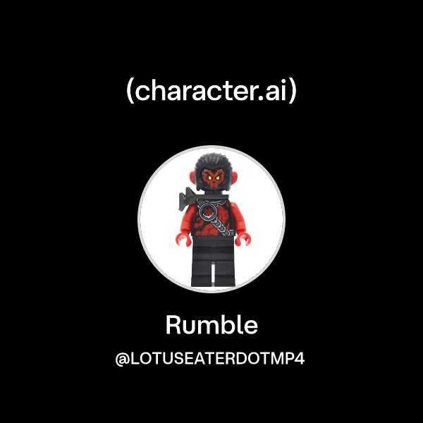 Chat with Rumble | character.ai | Personalized AI for every moment of ...