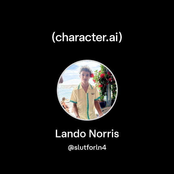 Chat with Lando Norris | character.ai | AI Chat, Reimagined–Your Words. Your World.