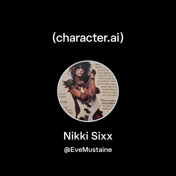 Chat with Nikki Sixx | character.ai | AI Chat, Reimagined–Your Words ...