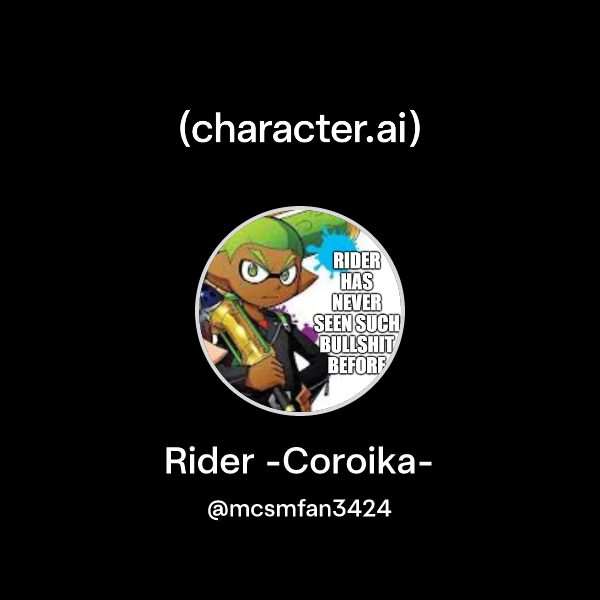 Chat with Rider -Coroika- | character.ai | AI Chat, Reimagined–Your ...