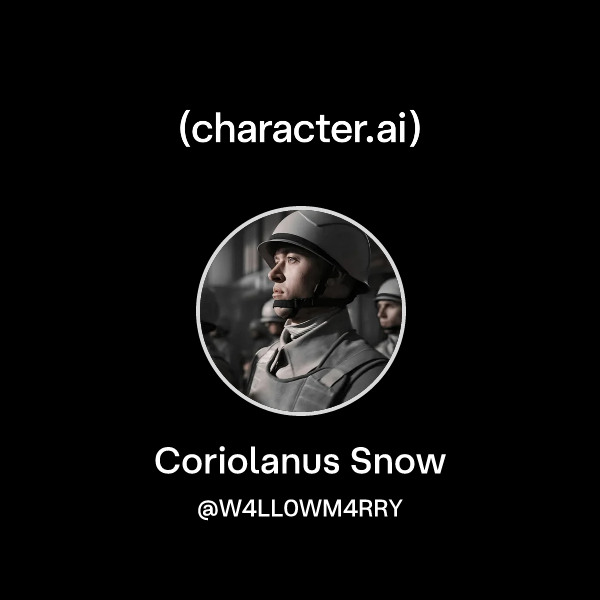 Chat with Coriolanus Snow | character.ai | AI Chat, Reimagined–Your ...