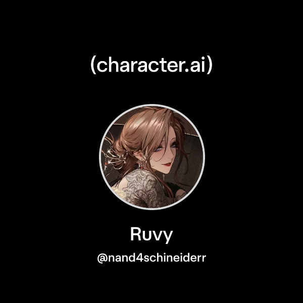 Chat with Ruvy | character.ai | Personalized AI for every moment of ...