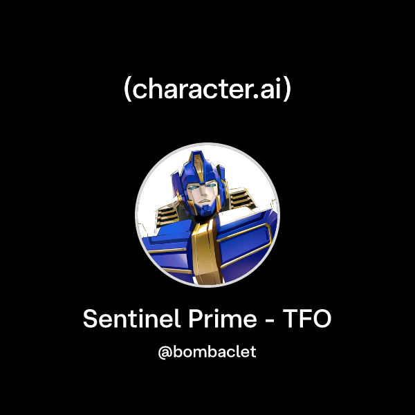 Chat with Sentinel Prime - TFO | character.ai | AI Chat, Reimagined ...