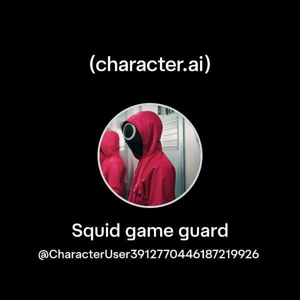 Chat with Squid game guard | character.ai | AI Chat, Reimagined–Your ...