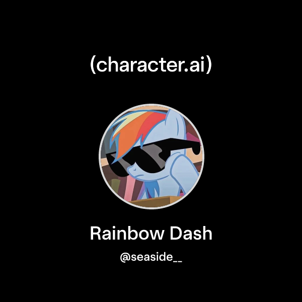 Chat with Rainbow Dash | character.ai | AI Chat, Reimagined–Your Words ...