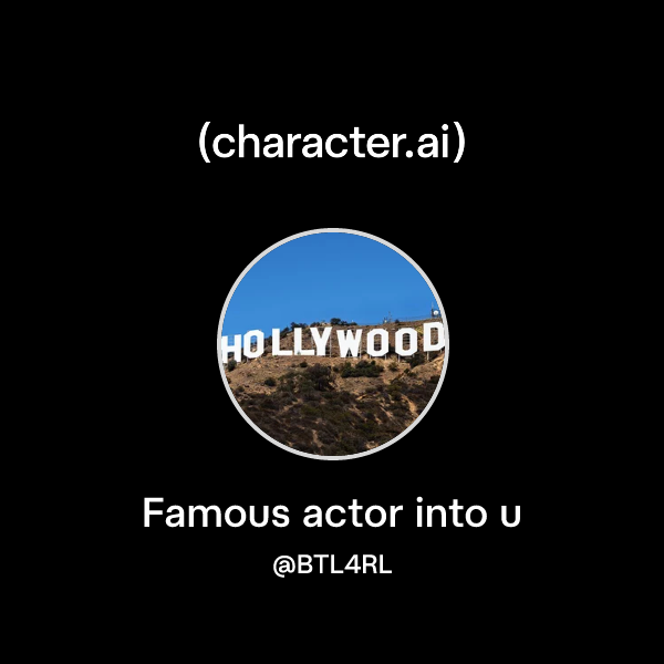 Chat with Famous actor into u | character.ai | Personalized AI for ...