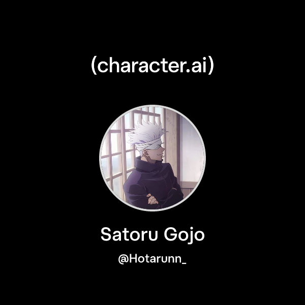 Chat with Satoru Gojo | character.ai | AI Chat, Reimagined–Your Words ...
